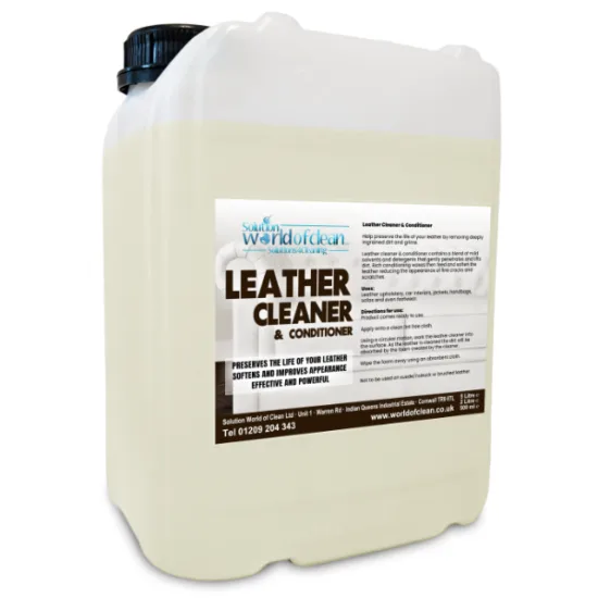 Sofa Leather Cleaner & Conditioner | World of Clean